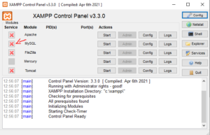 Como acessar o terminal MySQL / MariaDB do xampp – Difusão Tech