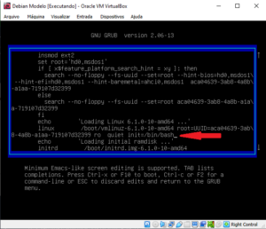 Como resetar a senha do linux no VirtualBox – Difusão Tech
